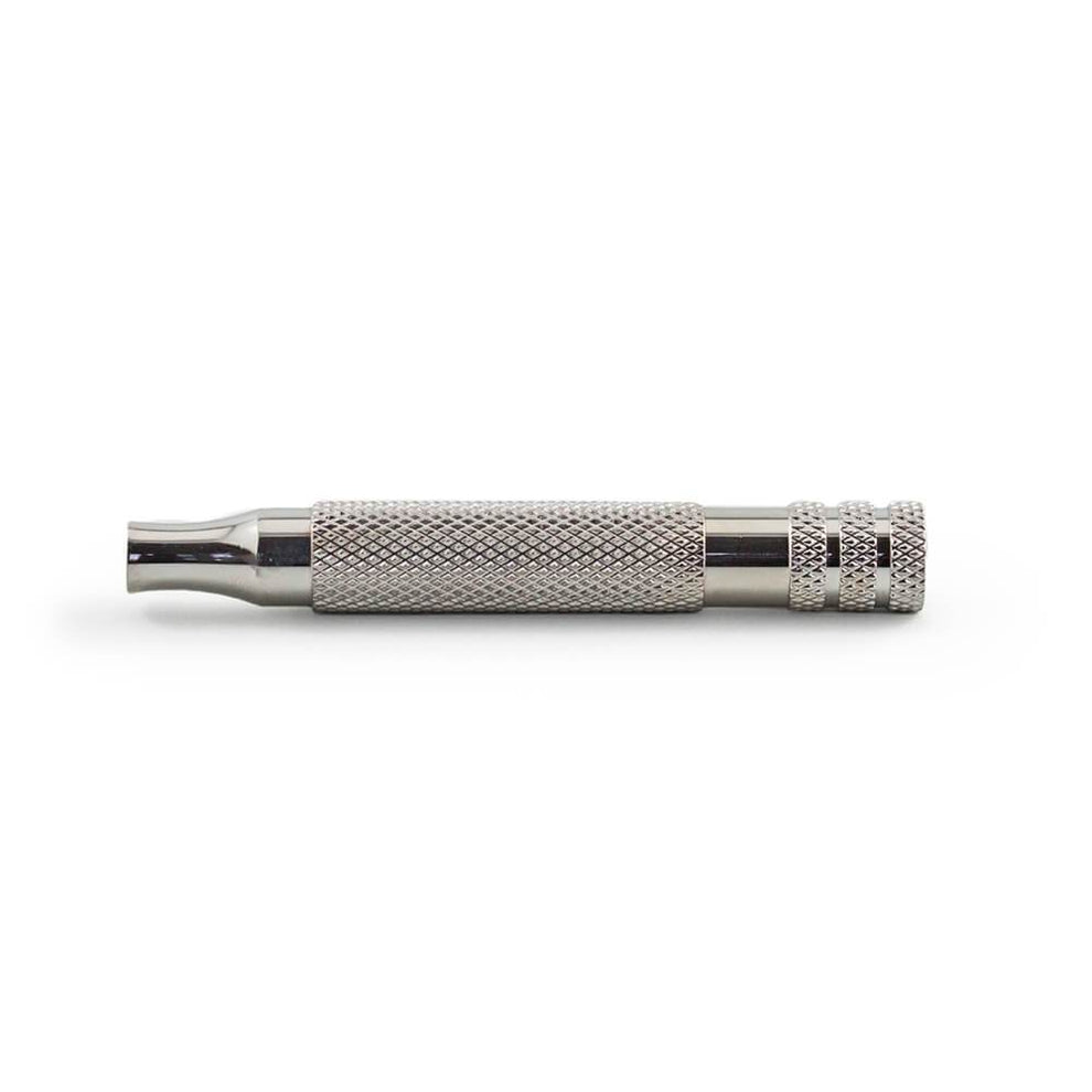 RazoRock Stainless Steel Bulldog Handle 90mm - Shaving Time